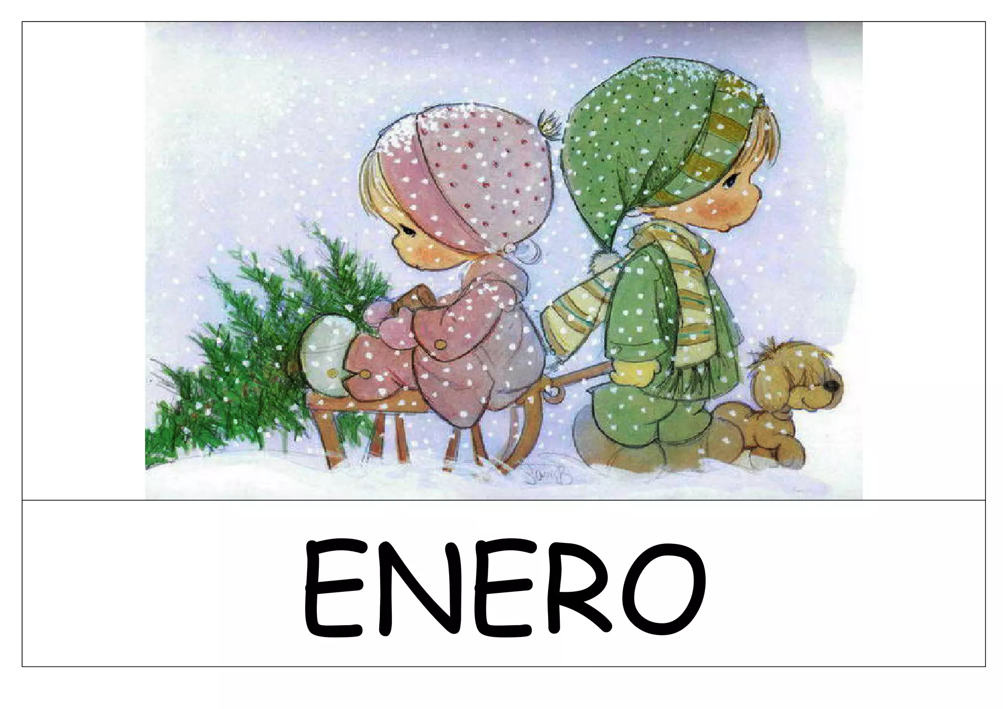 Carteles de los meses del año | PDF