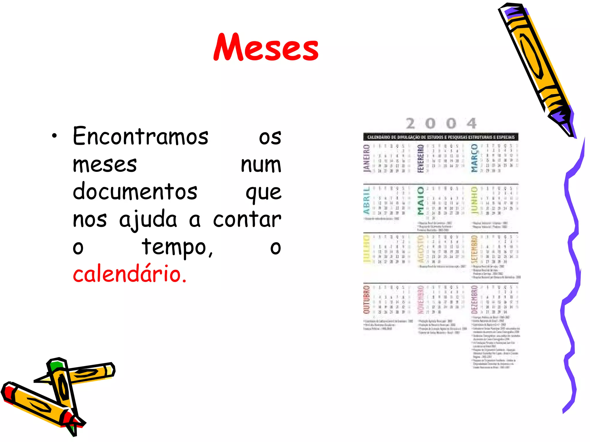 Meses do ano | PPT