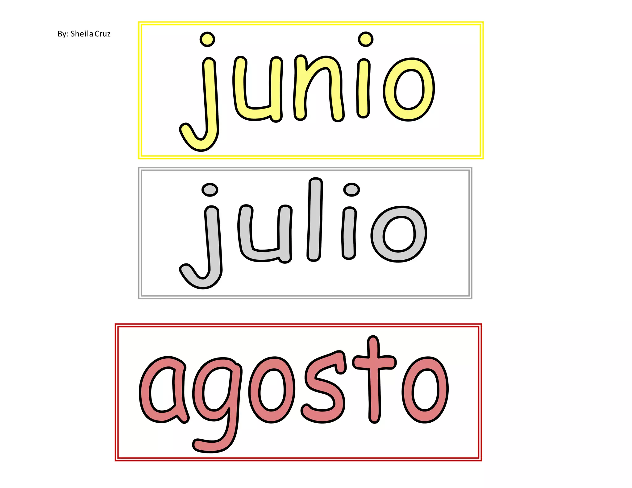 Meses y dias de la semana | PPT