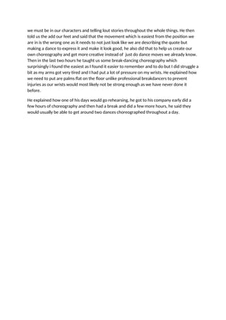 Meshach workshop essay.docxxxxxxxxxxxxxx | DOCX