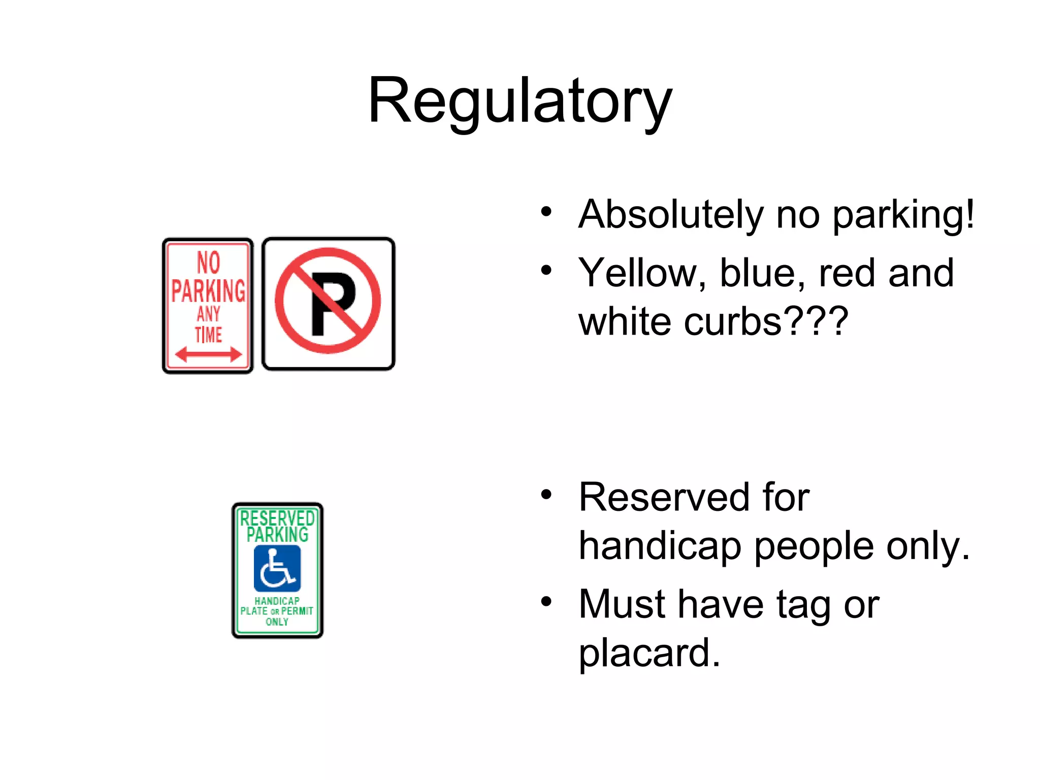 Signs, Signals, and Road Markings | PPT