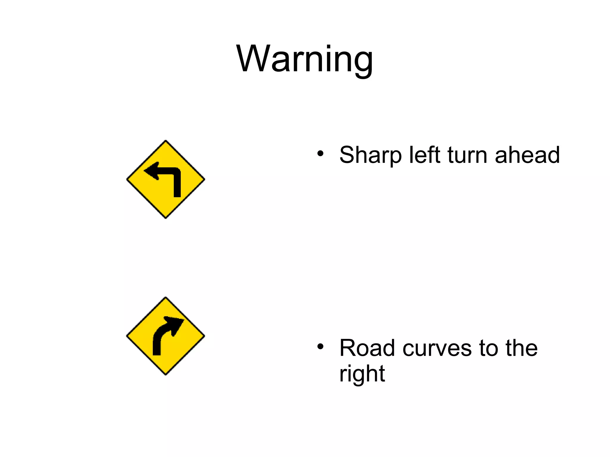 Signs, Signals, and Road Markings | PPT