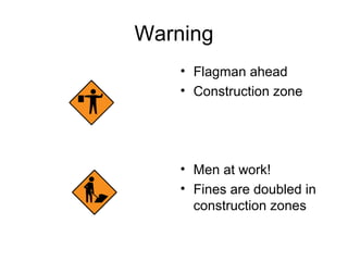 Signs, Signals, and Road Markings | PPT