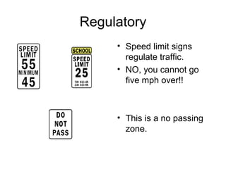 Signs, Signals, and Road Markings | PPT
