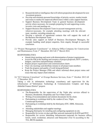 Meshari resume | PDF