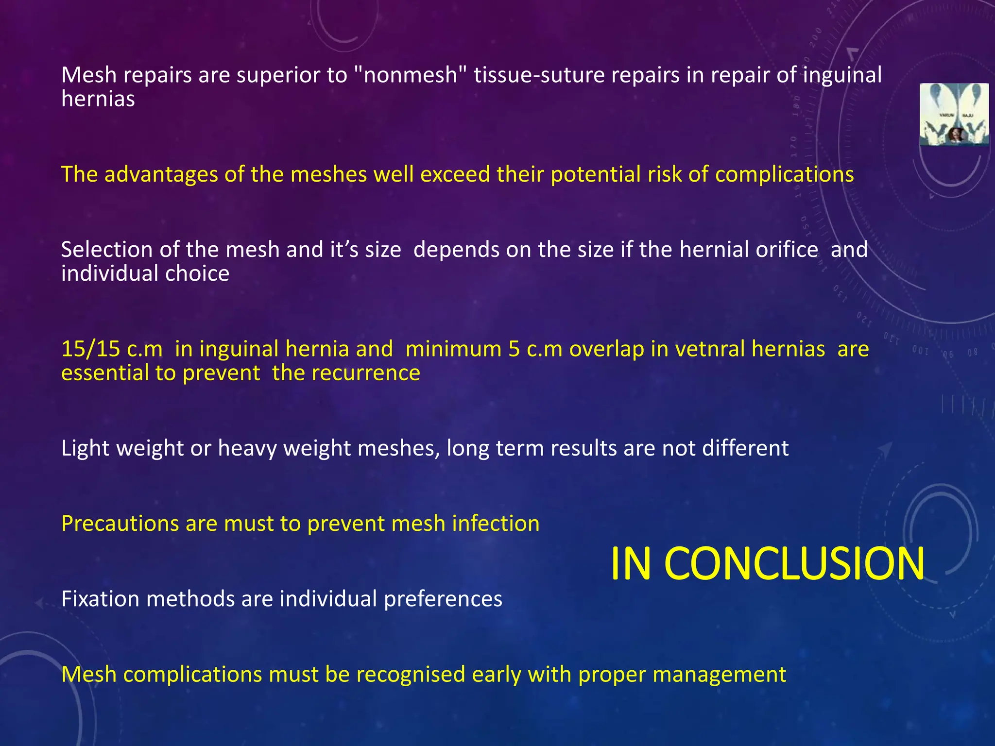 MESHES AND METHODS OF FIXATION.pptx