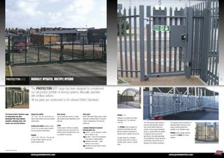 Mesh Fencing, Railing and Security Fencing - GrammBarriers | PDF