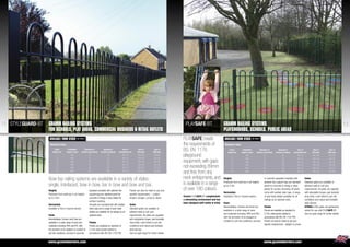 Mesh Fencing, Railing and Security Fencing - GrammBarriers | PDF