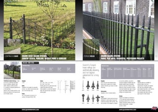 Mesh Fencing, Railing and Security Fencing - GrammBarriers | PDF