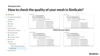 Mesh Generation with SimScale | PDF