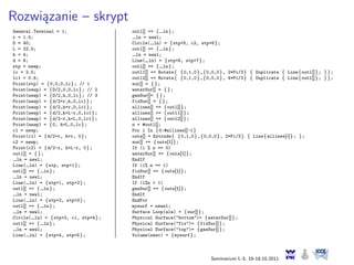 Programowanie generacji i przetwarzania siatek | PPT