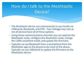 Convair 220 Club Meshtastic Brief July 2024 | PPTX | Internet of Things ...