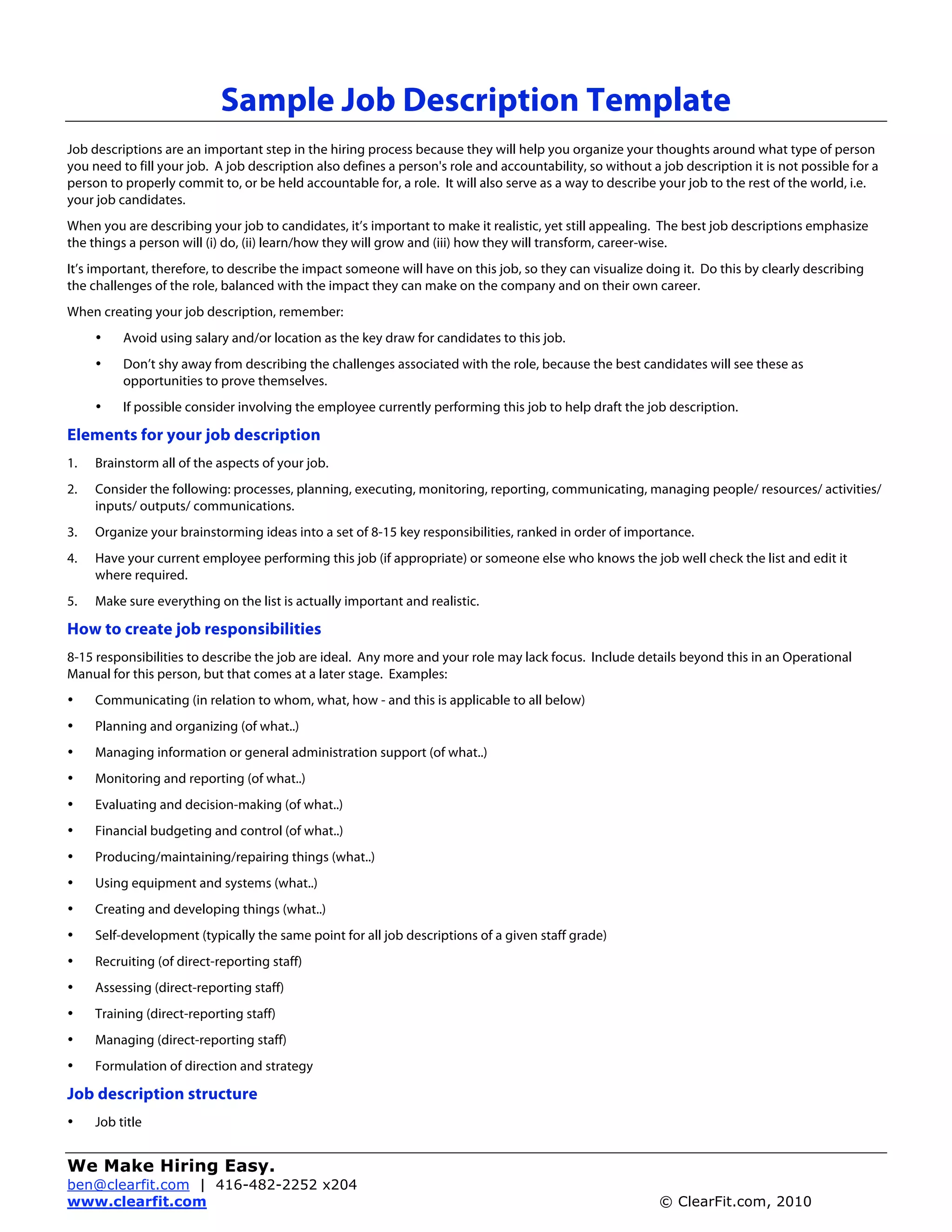 Ben Baldwin meshU Handout; May 17 2010 | PDF