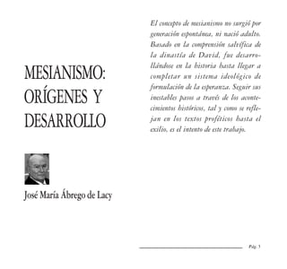 Mesianismo en la biblia | PDF