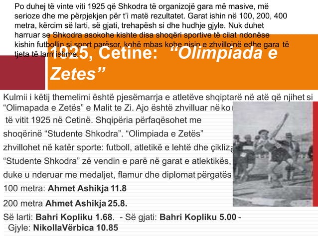 Mesimi atletika shqipetare | PPTX