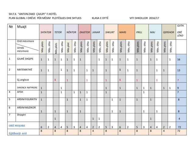 Mesim plotesues dhe shtues kl.II 2016 17 | DOCX
