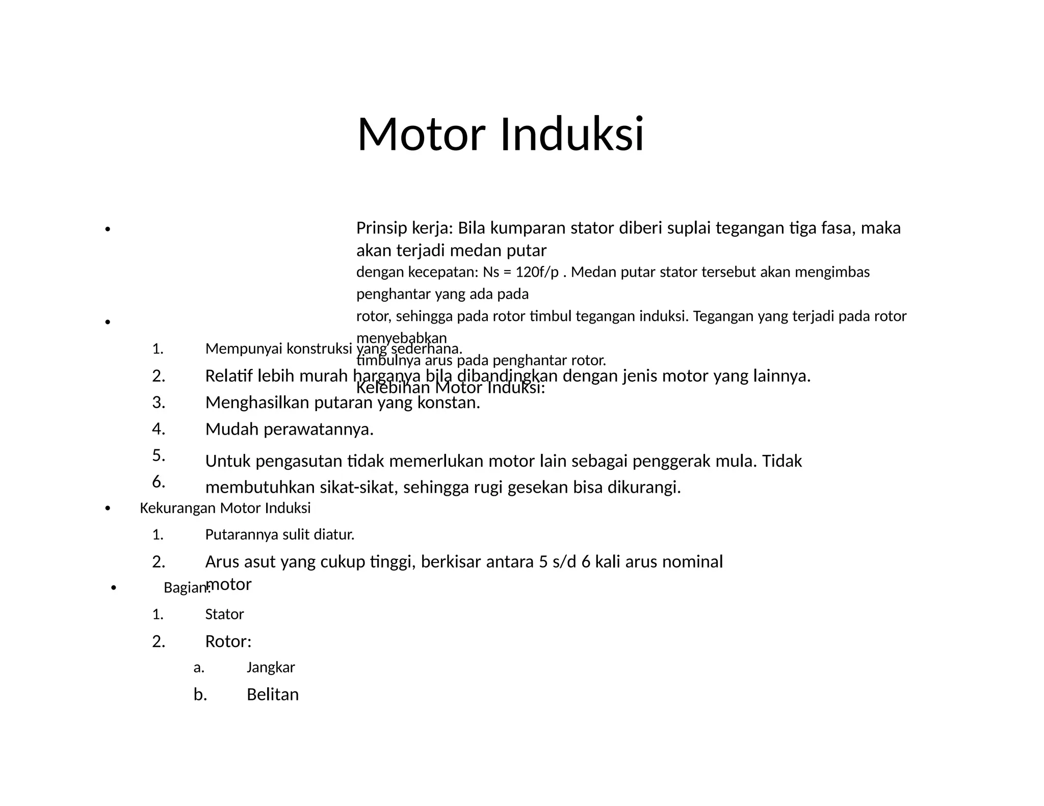 Mesin-Mesin listrik pada mesin generator | PPT | Free Download