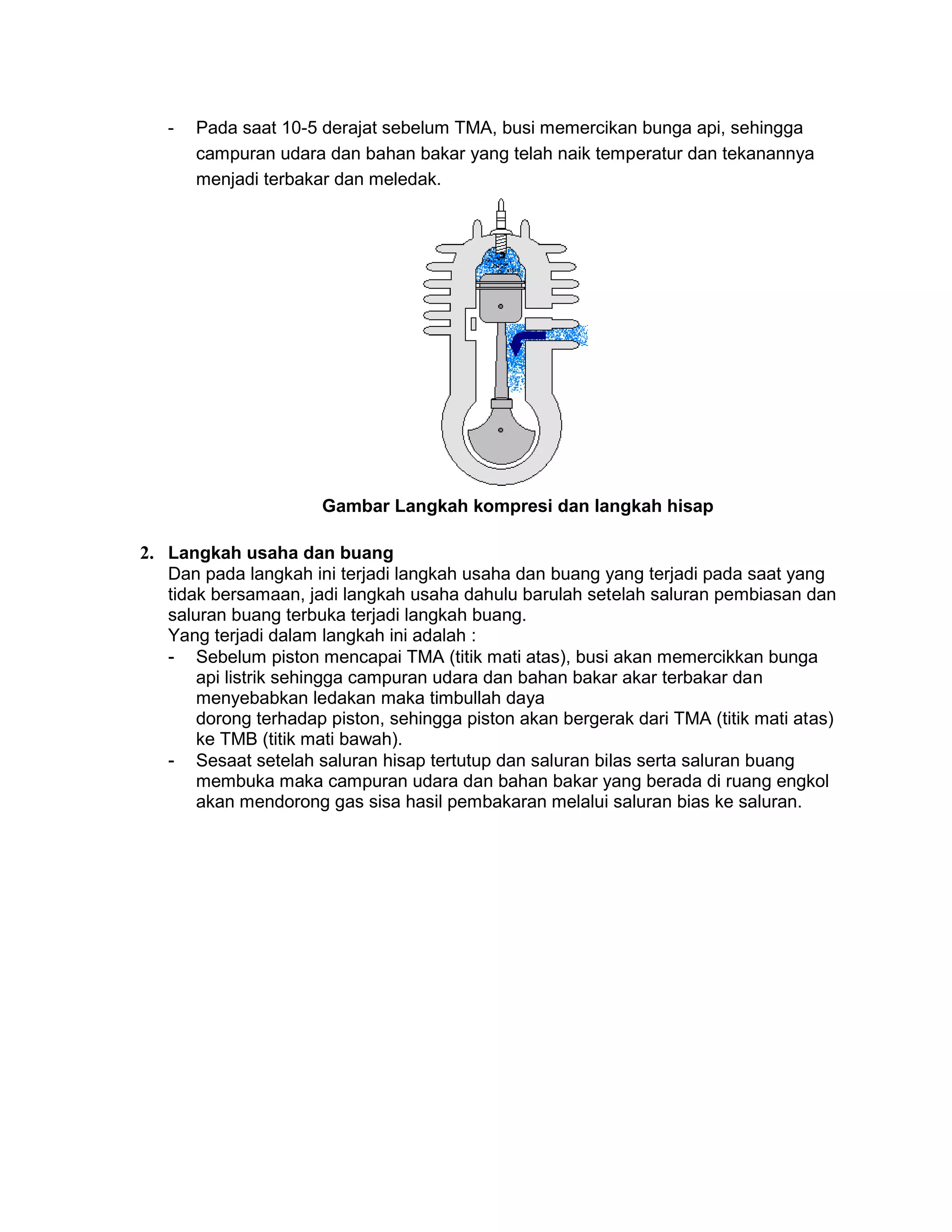 Mesin 4 langkah & 2 langkah | PDF