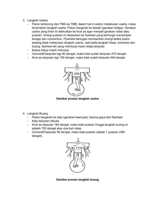 Mesin 4 langkah & 2 langkah | PDF