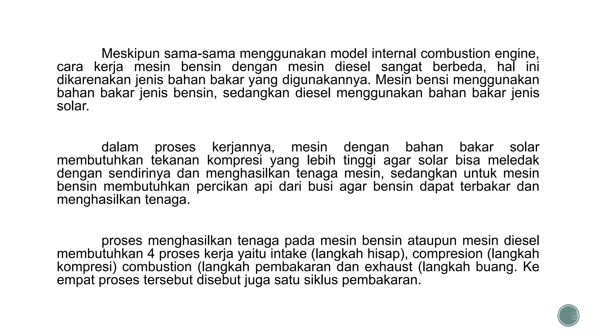 Mesin bensin tdo | PPTX