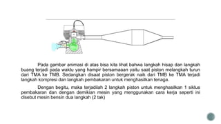 Mesin bensin tdo | PPTX