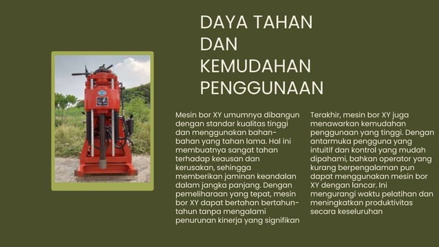 Mesin Bor XY 100 untuk penyelidikan tanah.pptx