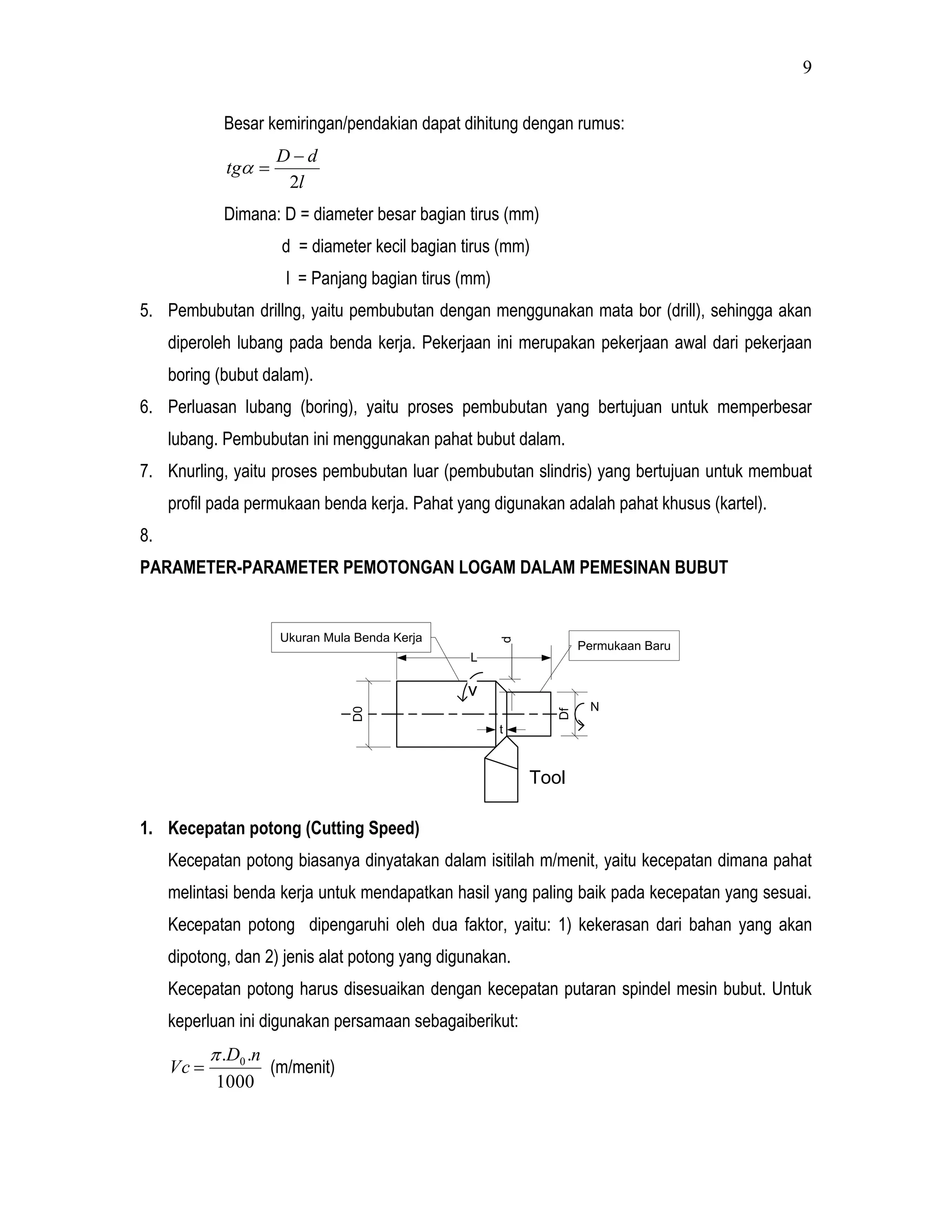 Mesin bubut | PDF