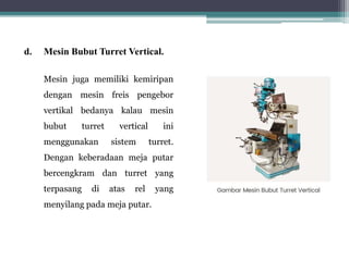 Mesin bubut | PPTX