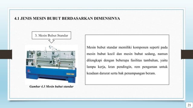 Presentasi Mesin Bubut | PPTX