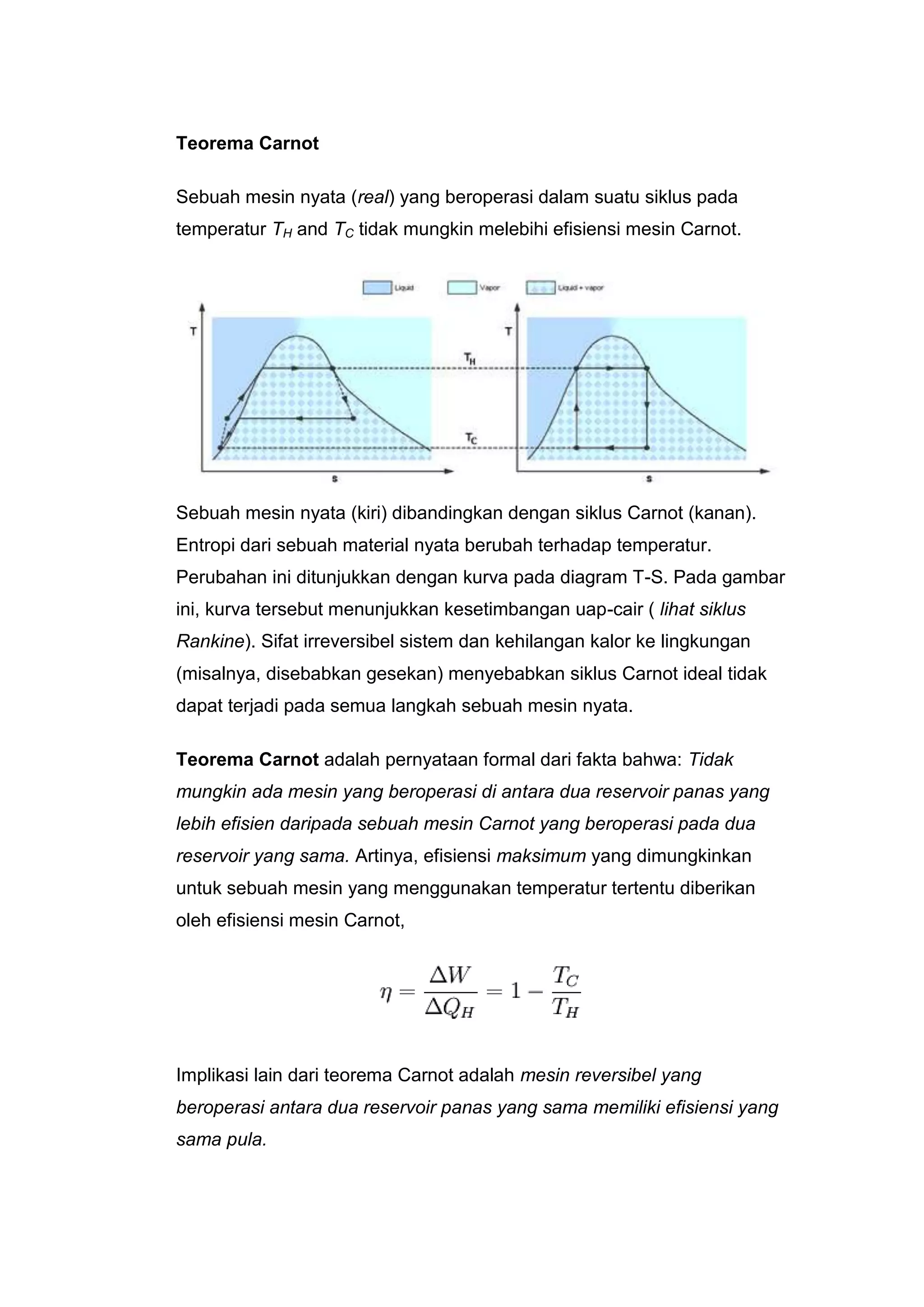 Mesin carnot | DOCX