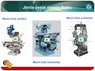 Materi Pengoperasian mesin frais konvensional.ppt