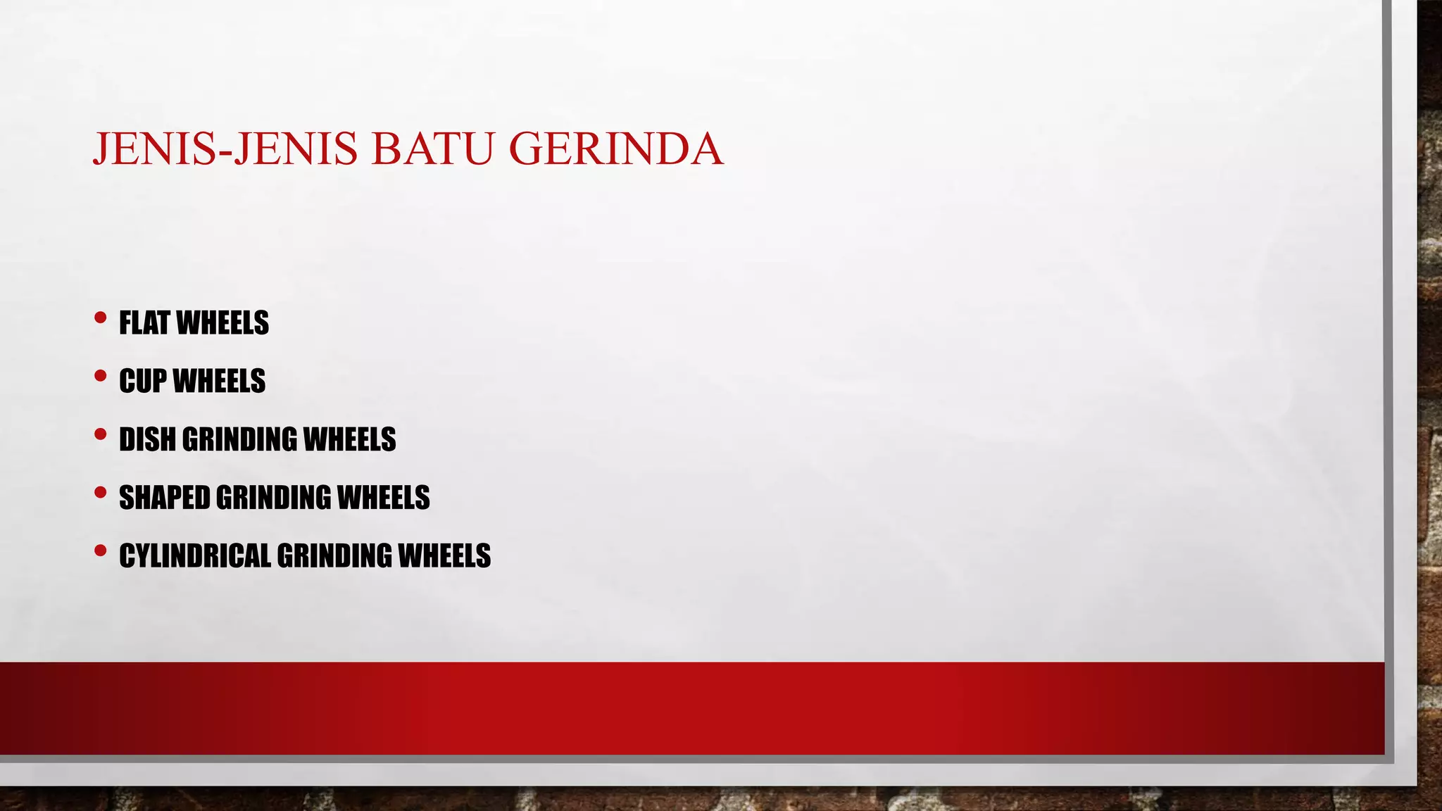 Mesin gerinda | PPTX