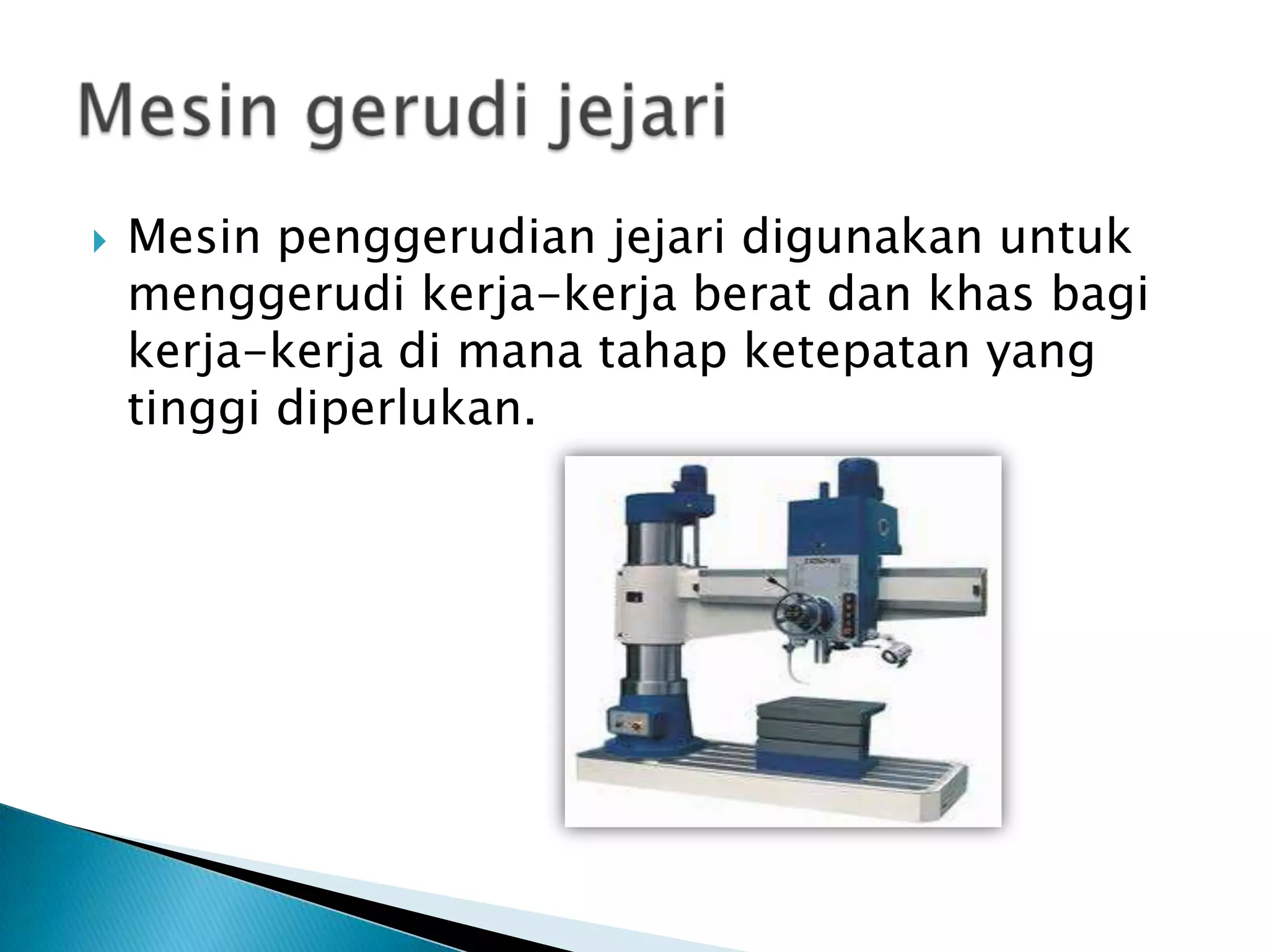 Mesin gerudi | PPTX