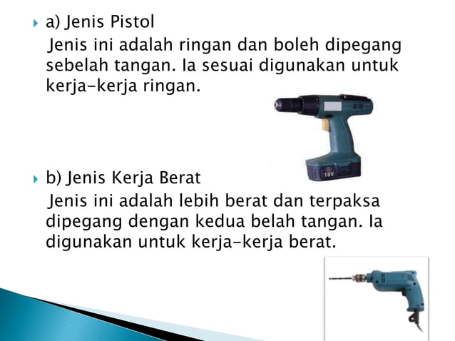 Mesin gerudi | PPTX