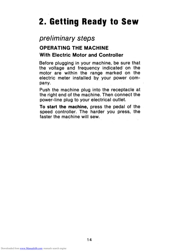 Mesin jahit singer 298 | PDF