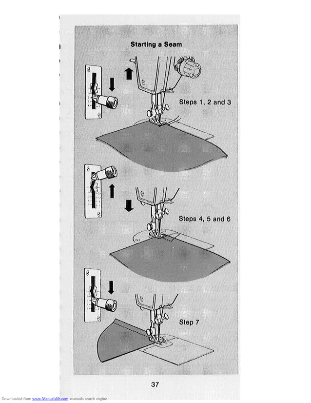 Mesin jahit singer 298 | PDF