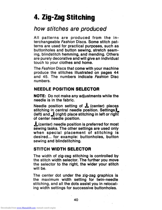 Mesin jahit singer 298 | PDF