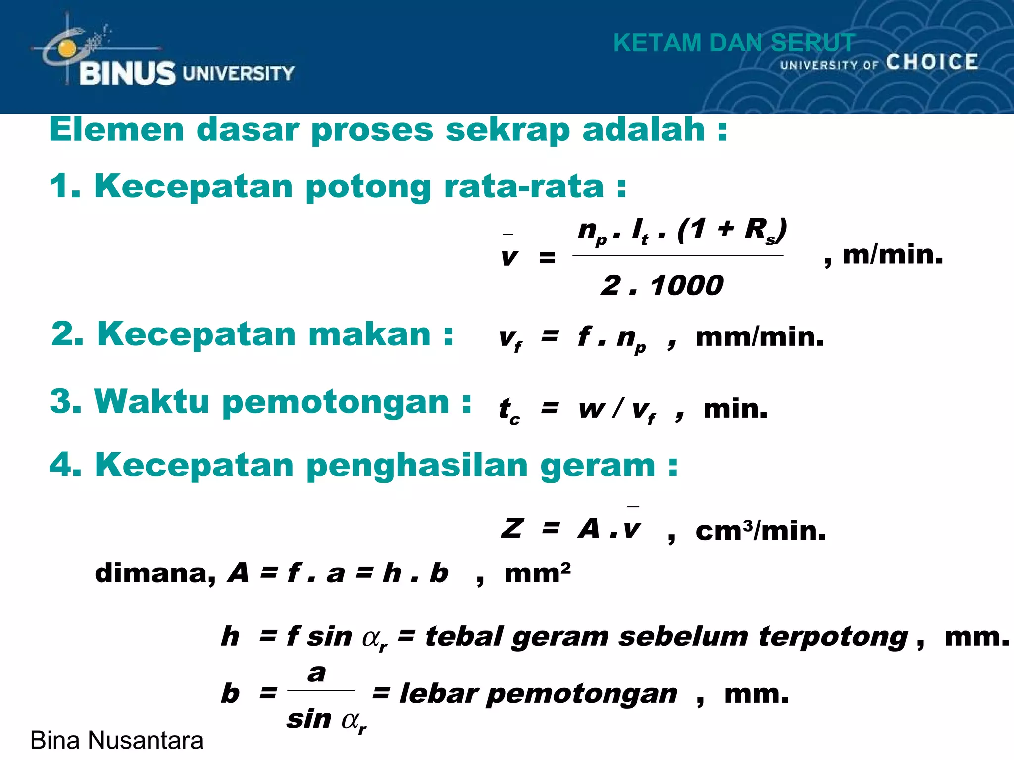 Mesin ketam dan mesin serut | PPT