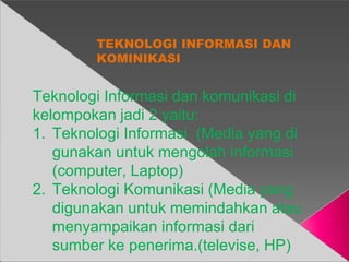 materi informatika tentang informasi digital | PPTX