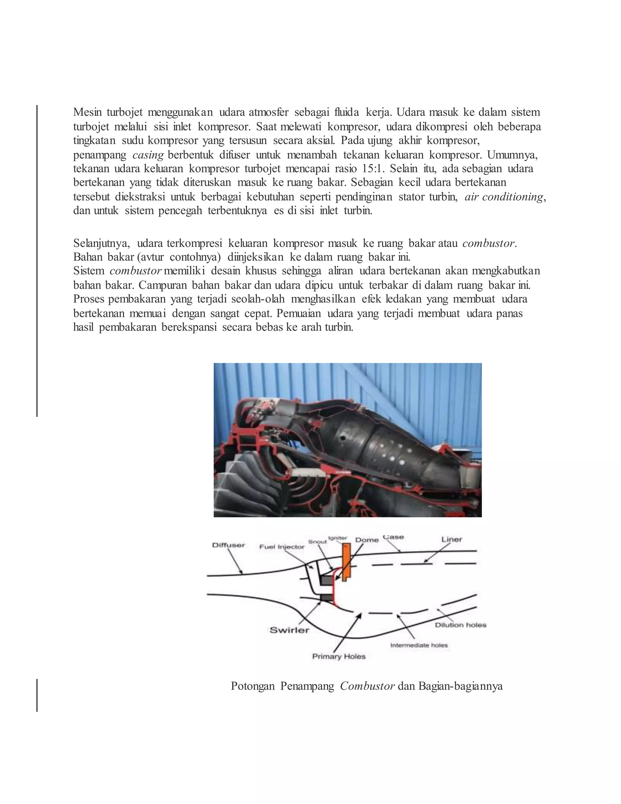 Mesin turbo jet | DOCX