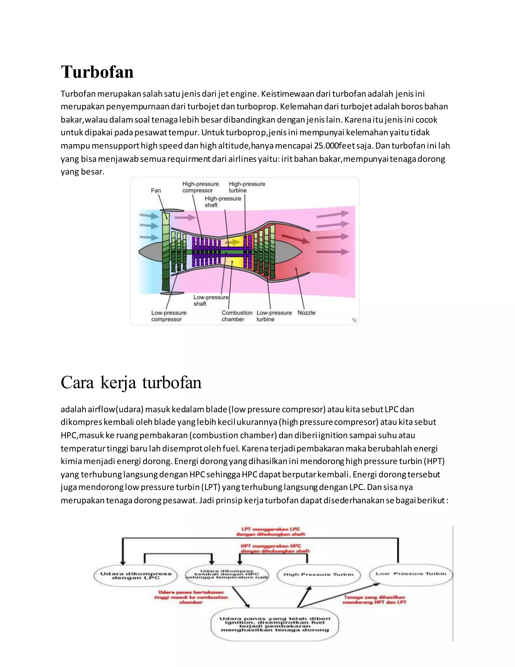 Mesin turbo jet | DOCX