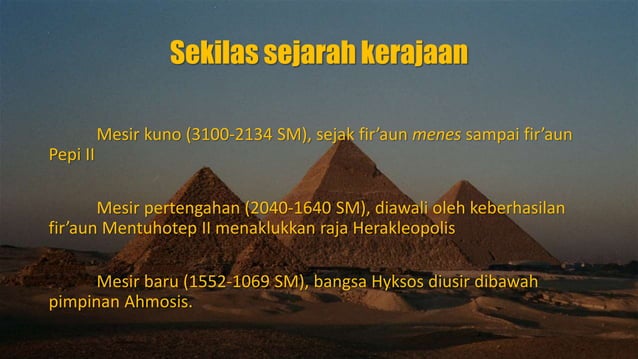 Peradaban Mesir | PPT