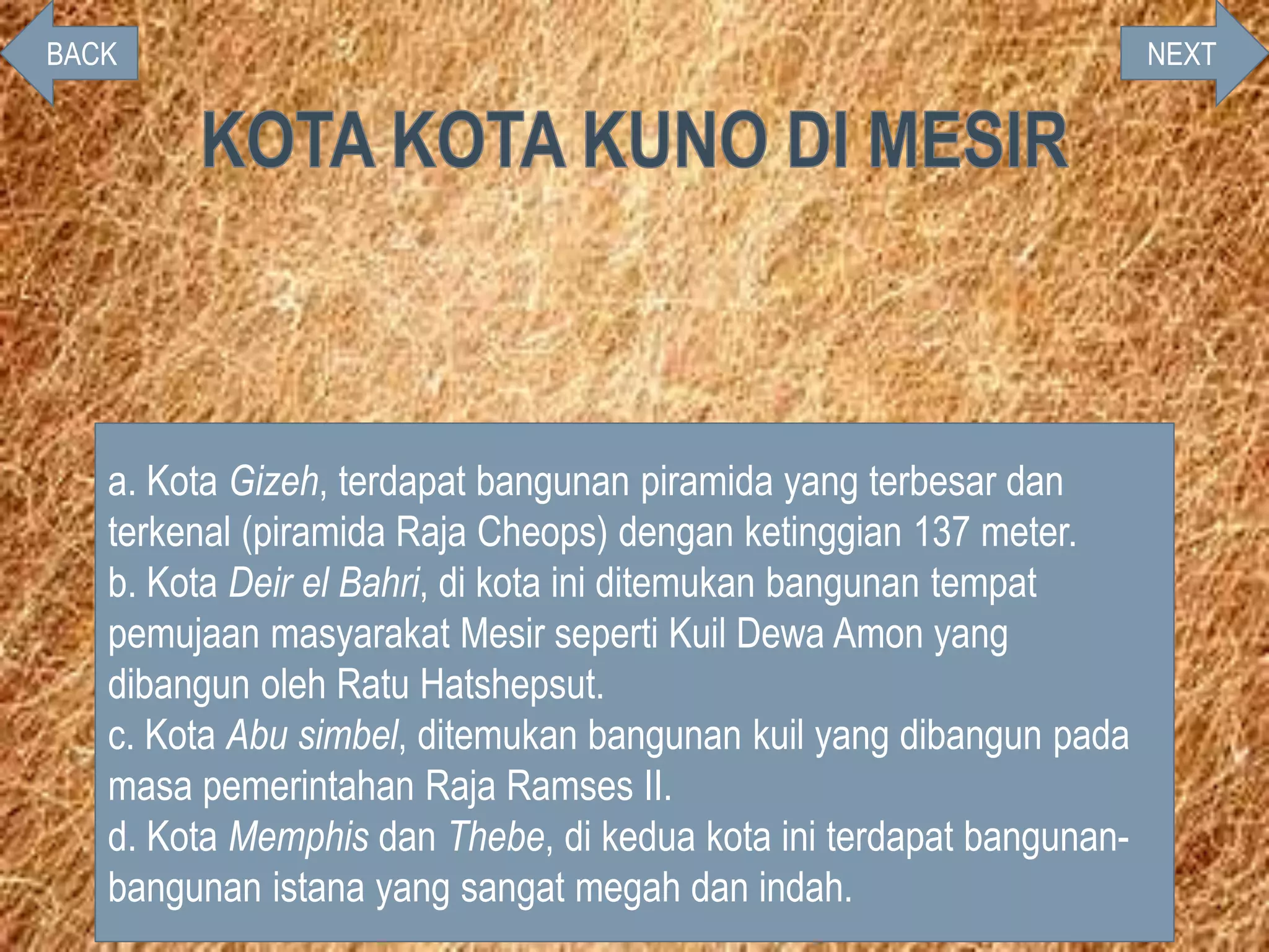 Peradaban Mesir kuno | PPTX