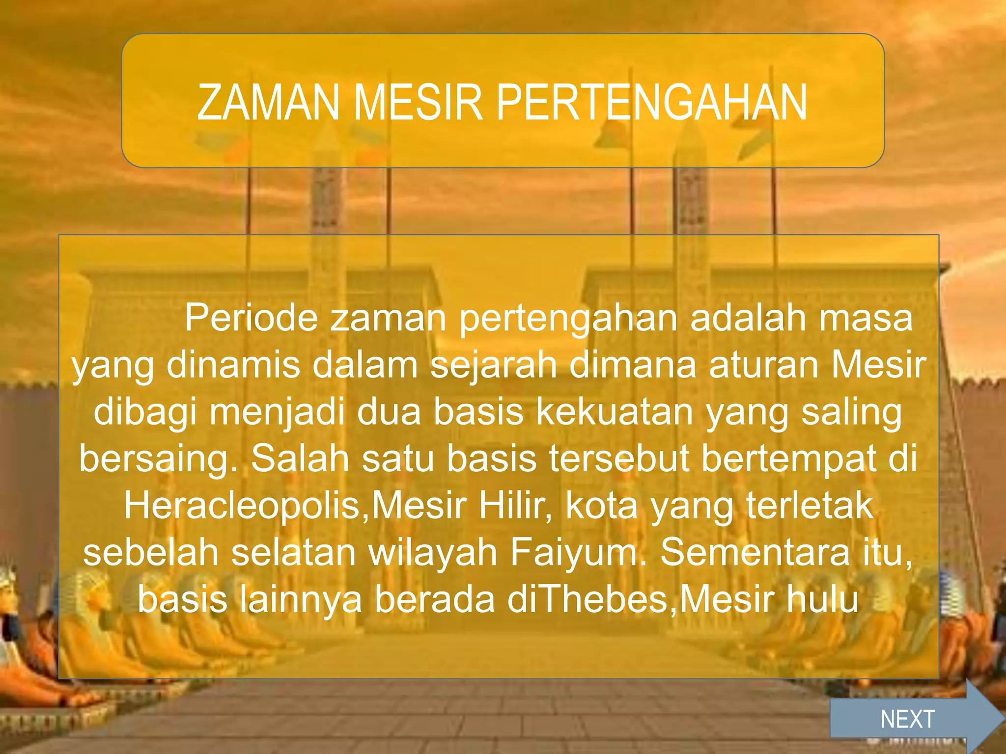 Peradaban Mesir kuno | PPTX