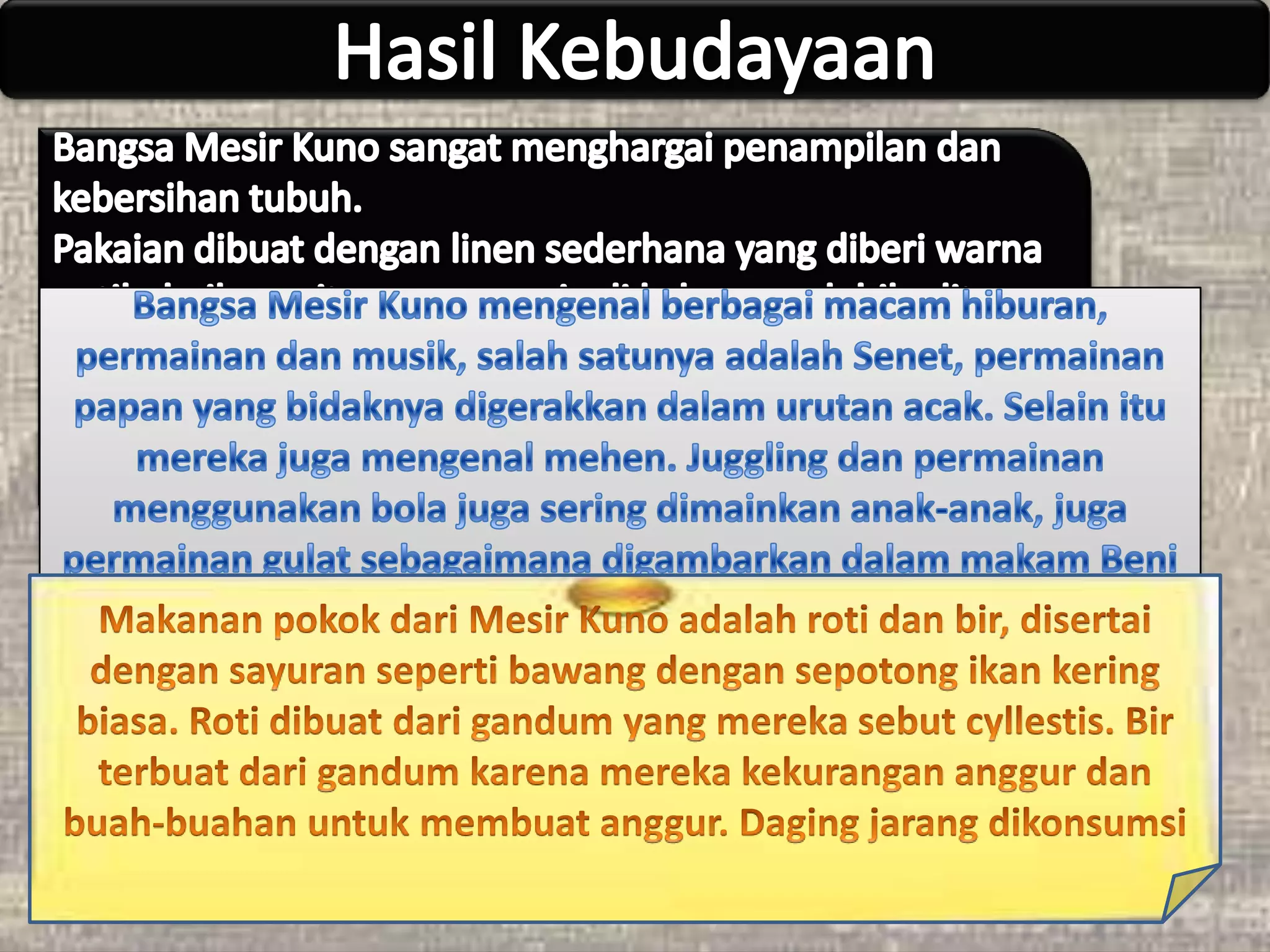 Presentasi Sejarah Mesir kuno | PPTX