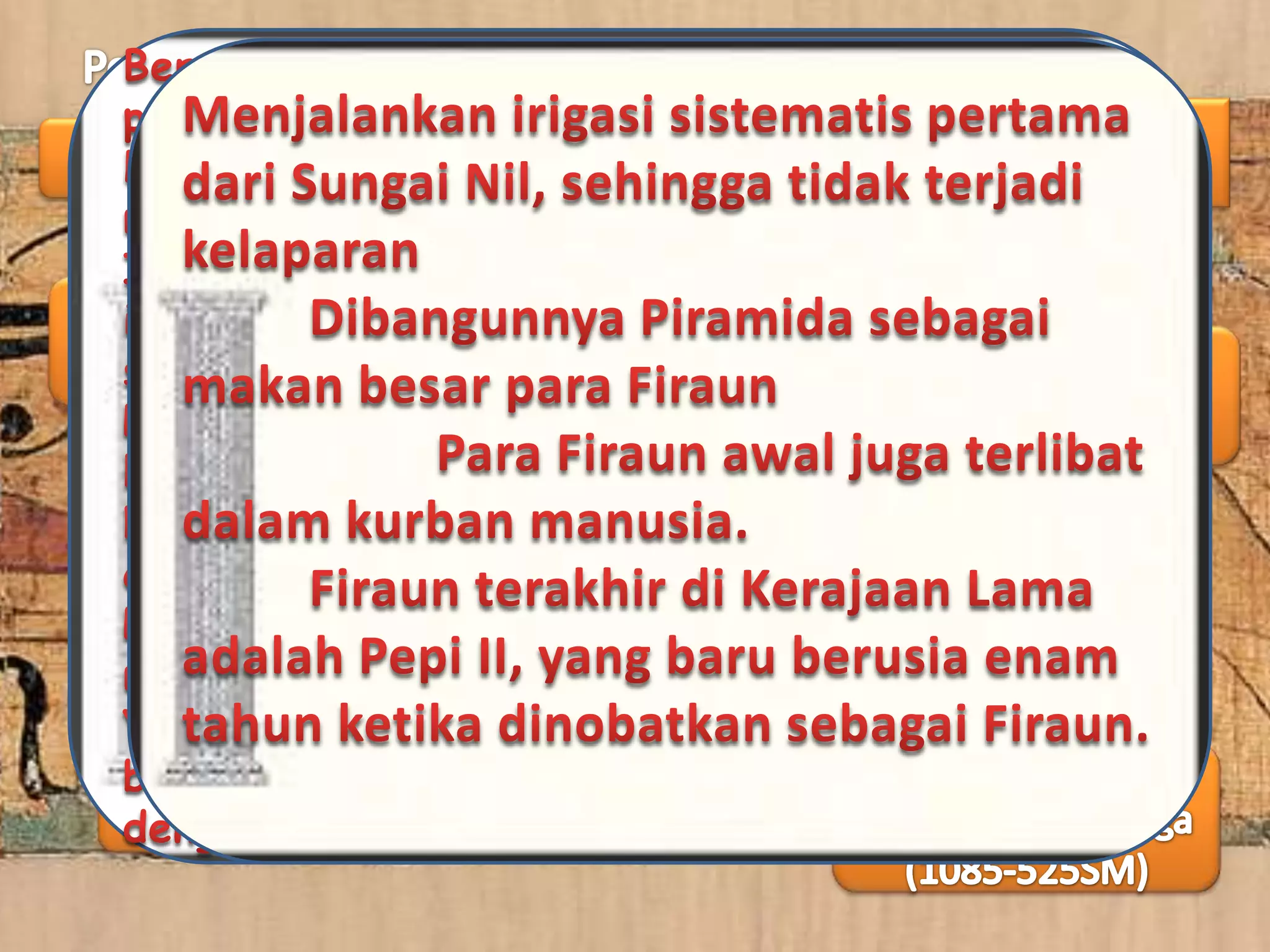 Presentasi Sejarah Mesir kuno | PPTX