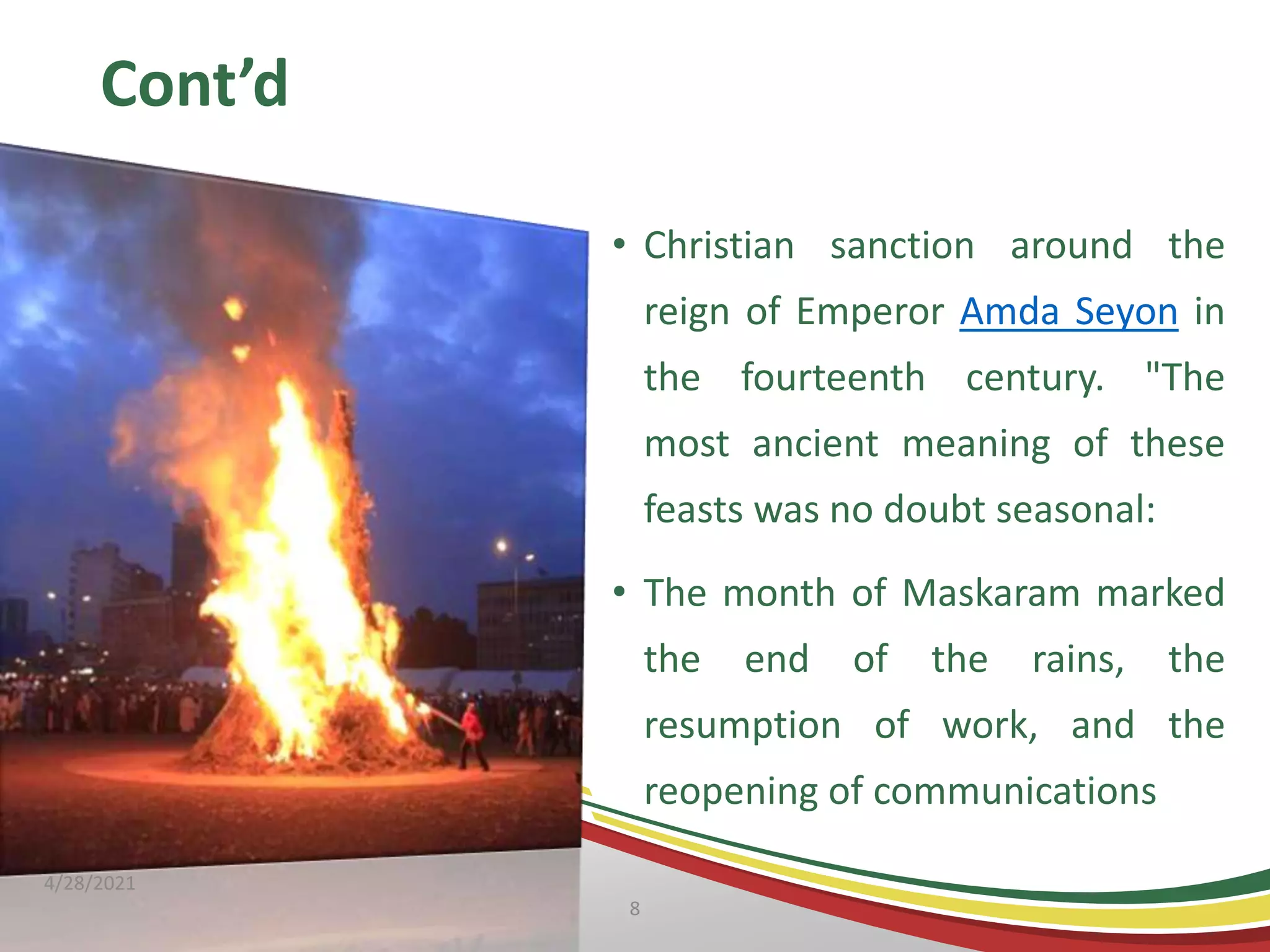 Meskel festival celebration in Ethiopia | PPTX