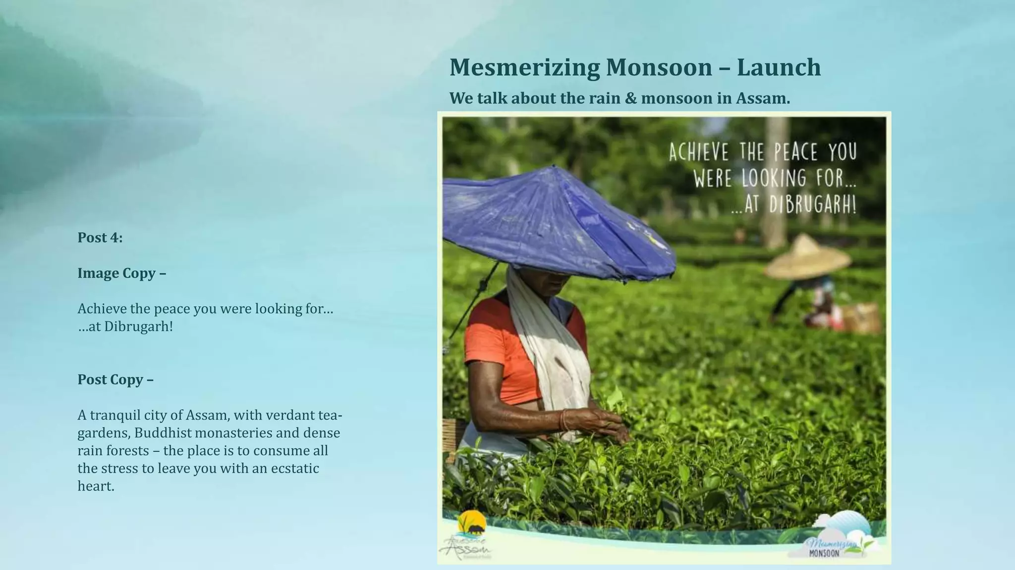 Mesmerizing monsoon in Assam | PPT