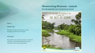 Mesmerizing monsoon in Assam | PPTX