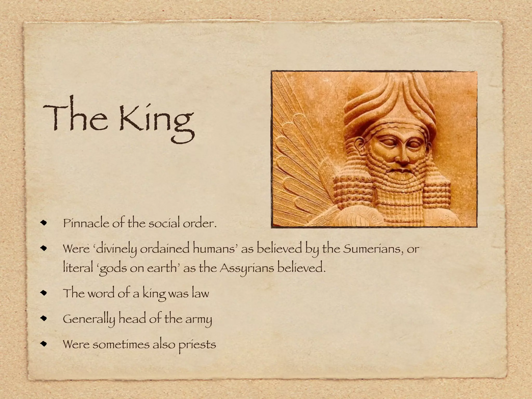 Mesopotamian social structure | KEY